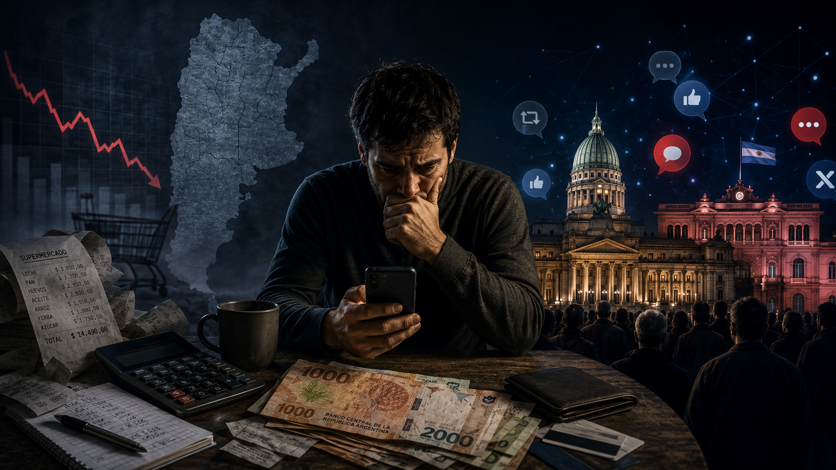 La política desplazó al bolsillo: cómo cambió el mapa de la angustia ...