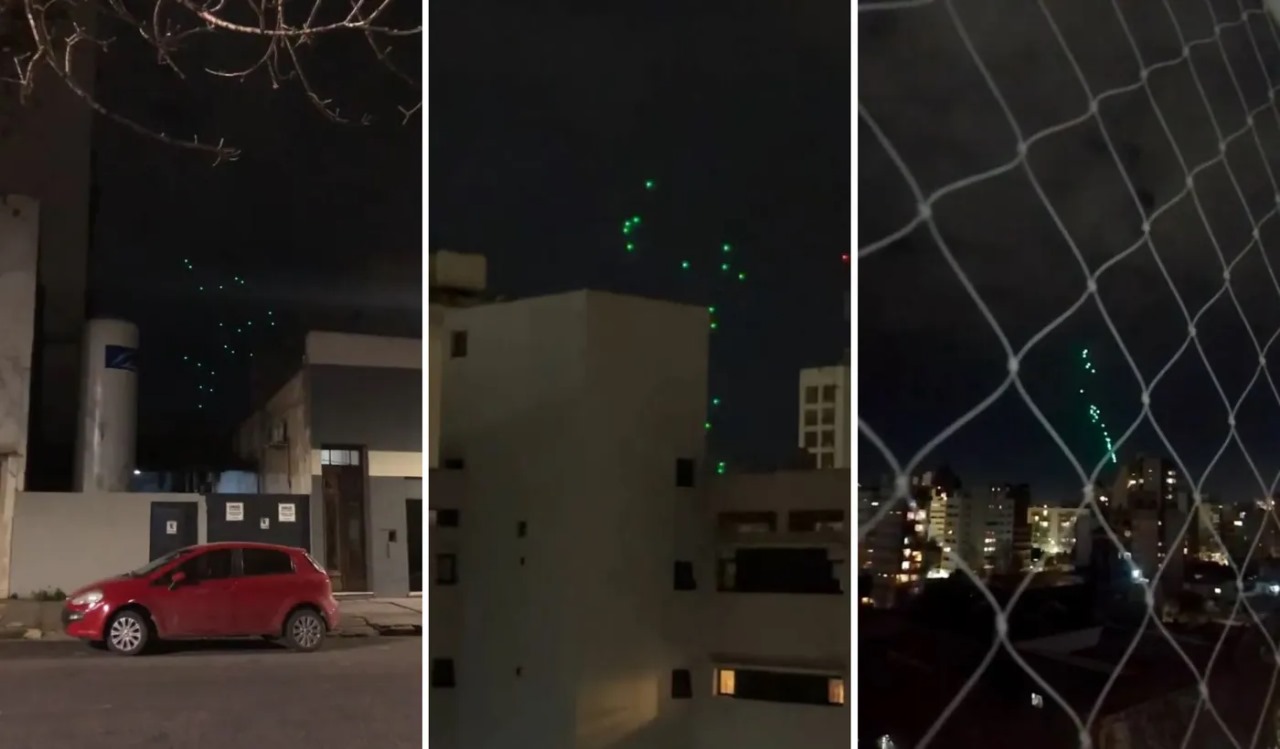 Luces verdes sobre La Plata: vecinos registraron un extraño fenómeno en ...