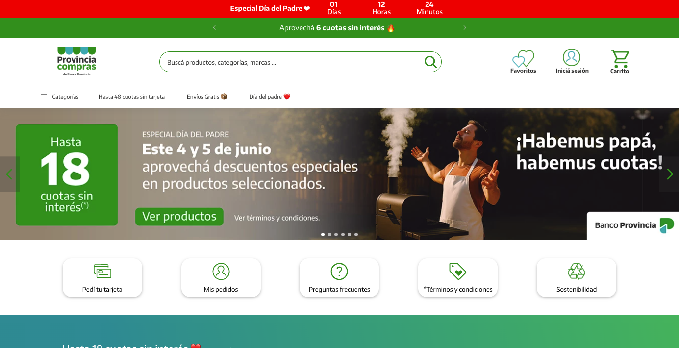 Banco Provincia relanza las 18 cuotas sin interés para el Día del Padre: hasta cuándo se puede ...